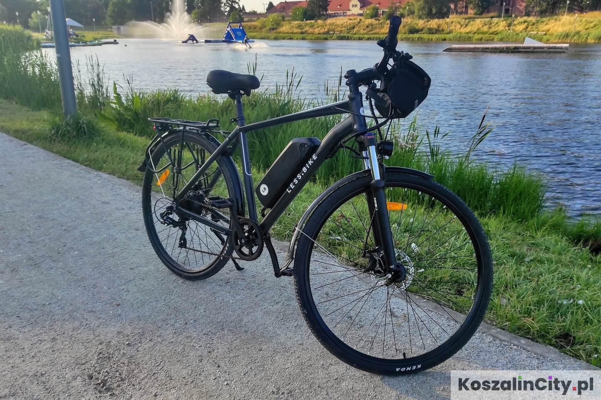 Tani męski rower elektryczny z dużą ramą (20 cali), czyli Less.Bike HF4.0 🚴 Recenzja i opinia ...